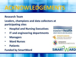 Testing technology in the ‘real world’ of acute healthcare | PPT