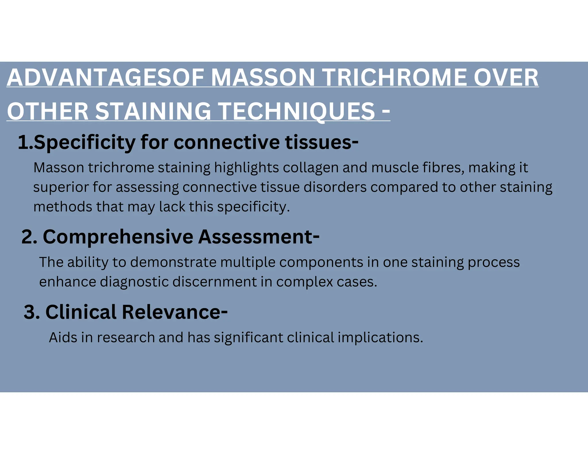 MASSON TRICHROME STAINS AND THEIR INTERPRETITIONS | PDF