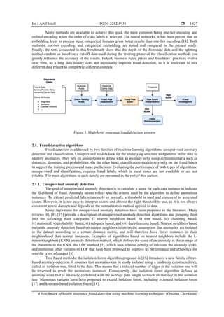 A benchmark of health insurance fraud detection using machine learning techniques | PDF