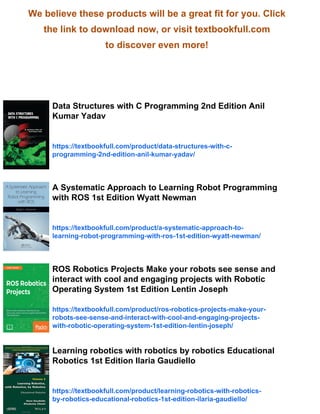 Effective Robotics Programming with ROS Anil Mahtani | PDF