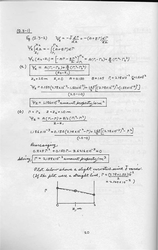 Transport Processes and Unit Operation -SOLUTION MANUAL-Geankoplis | PDF