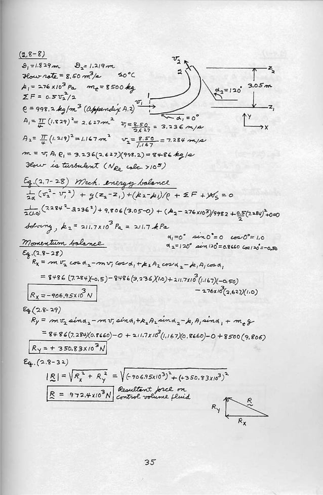 Transport Processes and Unit Operation -SOLUTION MANUAL-Geankoplis | PDF