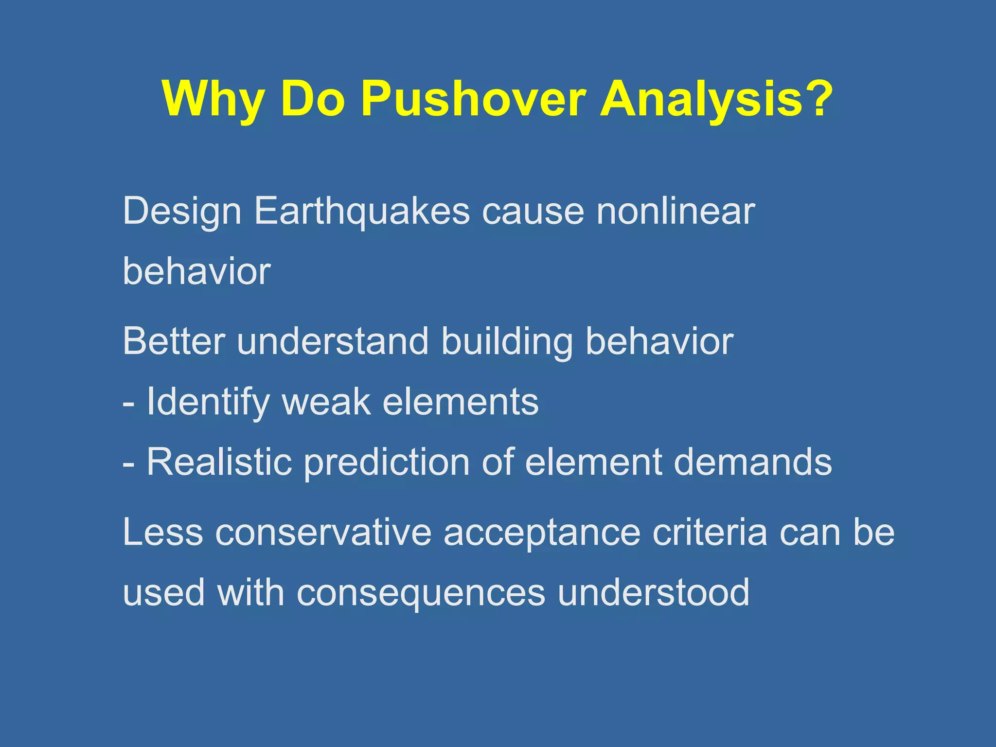 1223989 Static Pushover Analysis Ppt