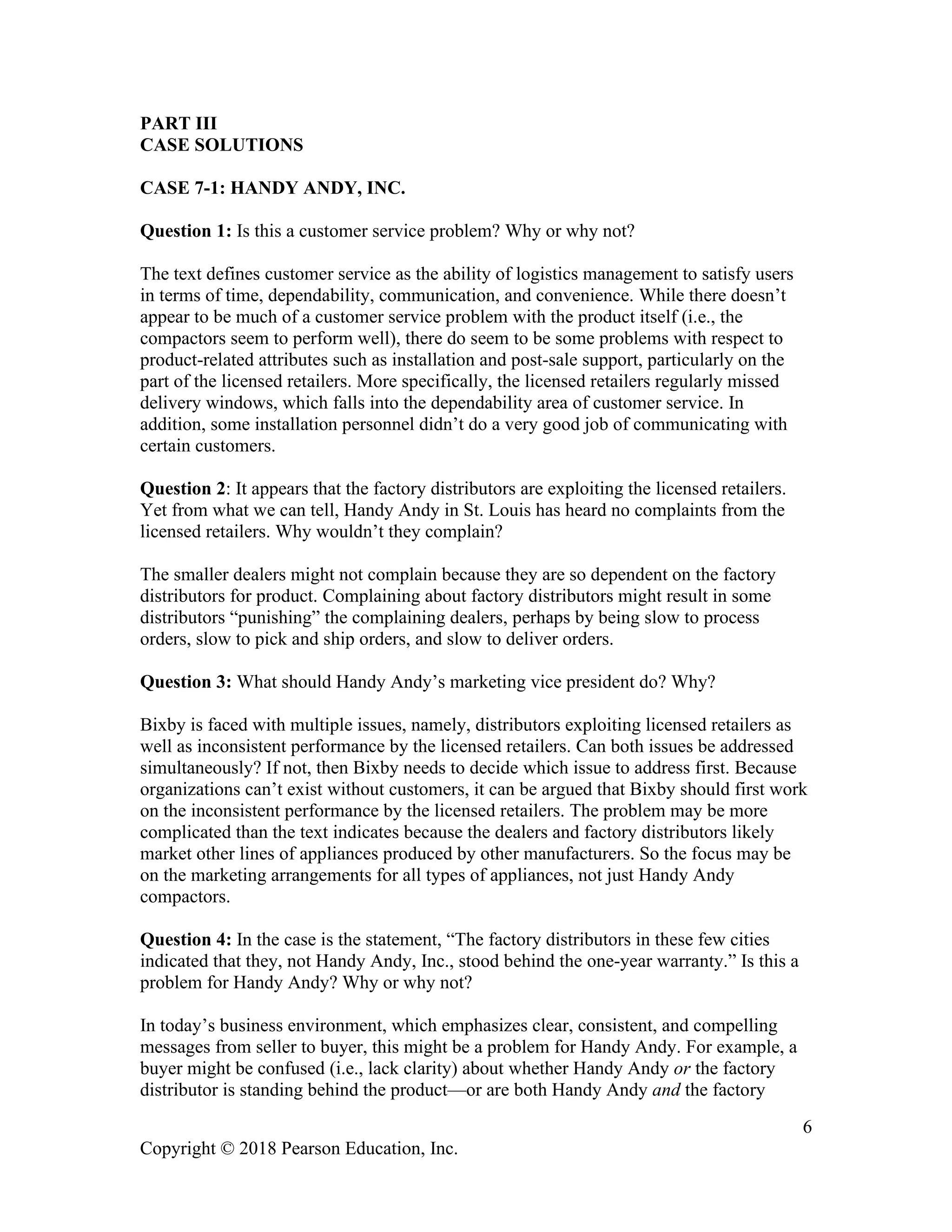 Contemporary Logistics 12th Edition Murphy Solutions Manual | PDF