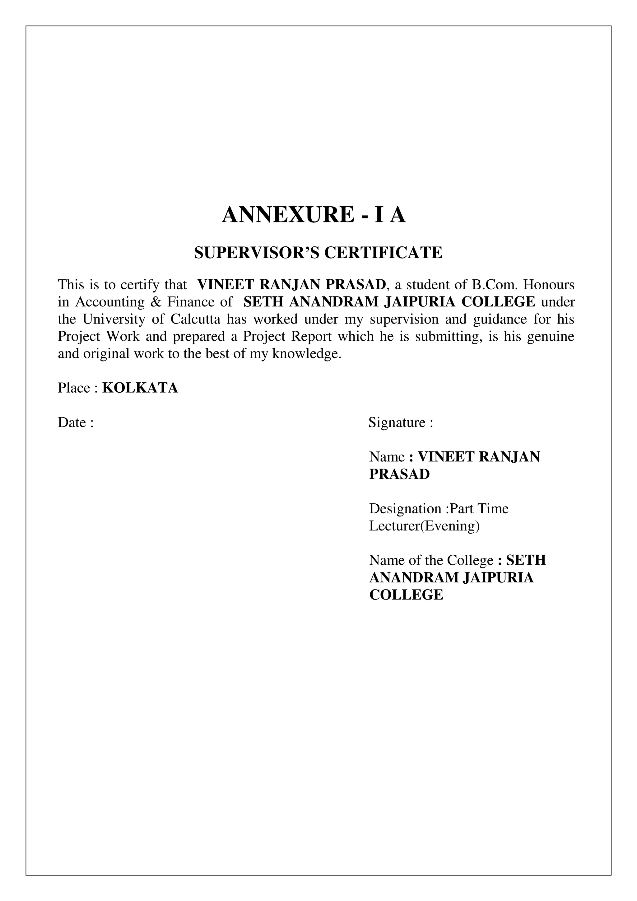 Project on corporate social responsibility | PDF