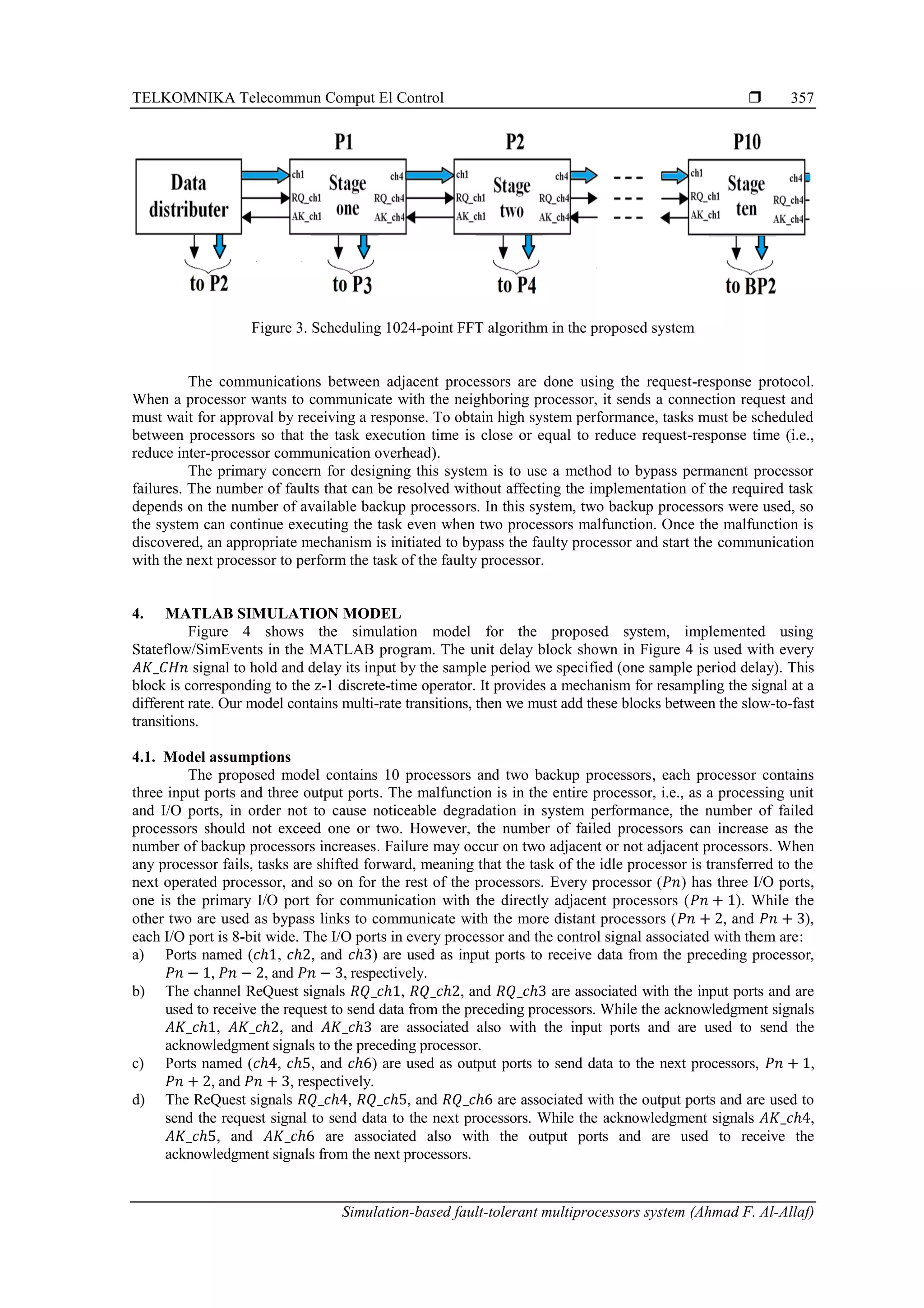Simulation-based fault-tolerant multiprocessors system | PDF