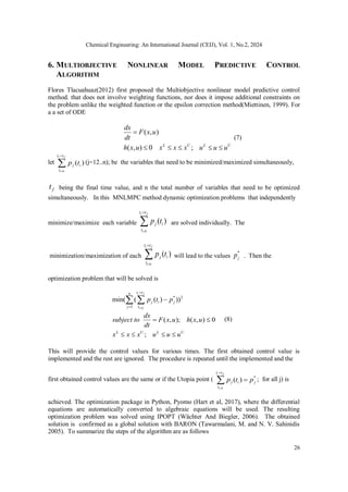 Bifurcation Analysis and Model Redictive the Control of the Jewettforger-Kronauer Model for ...