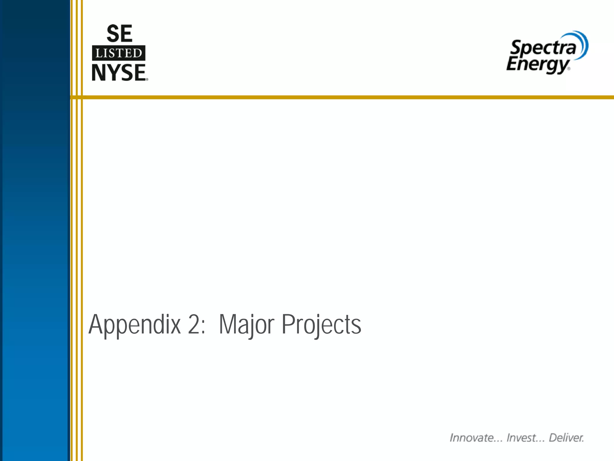 spectra energy Appendix2_2009ProjectFinal | PDF