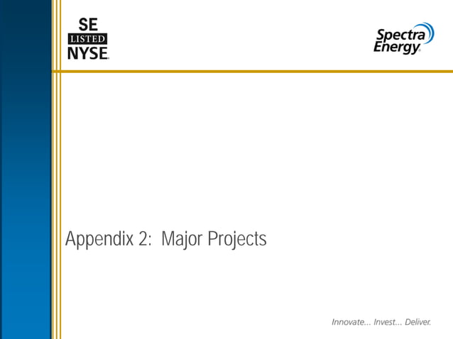 spectra energy Appendix2_2009ProjectFinal | PPT