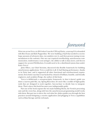 Vertx In Action Asynchronous And Reactive Java Julien Ponge | PDF