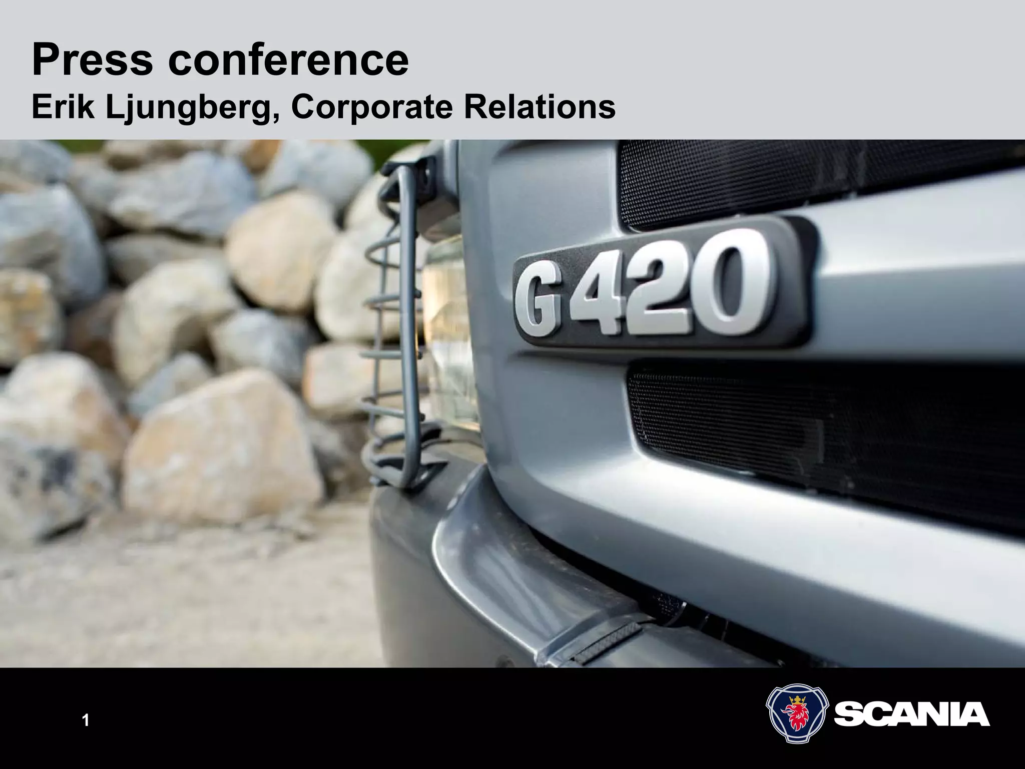 Scania Presentation%20Q3%202008_tcm10-219195 | PDF