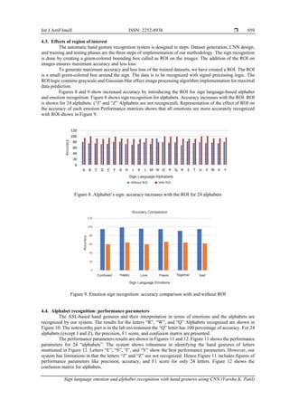 Sign language emotion and alphabet recognition with hand gestures using ...