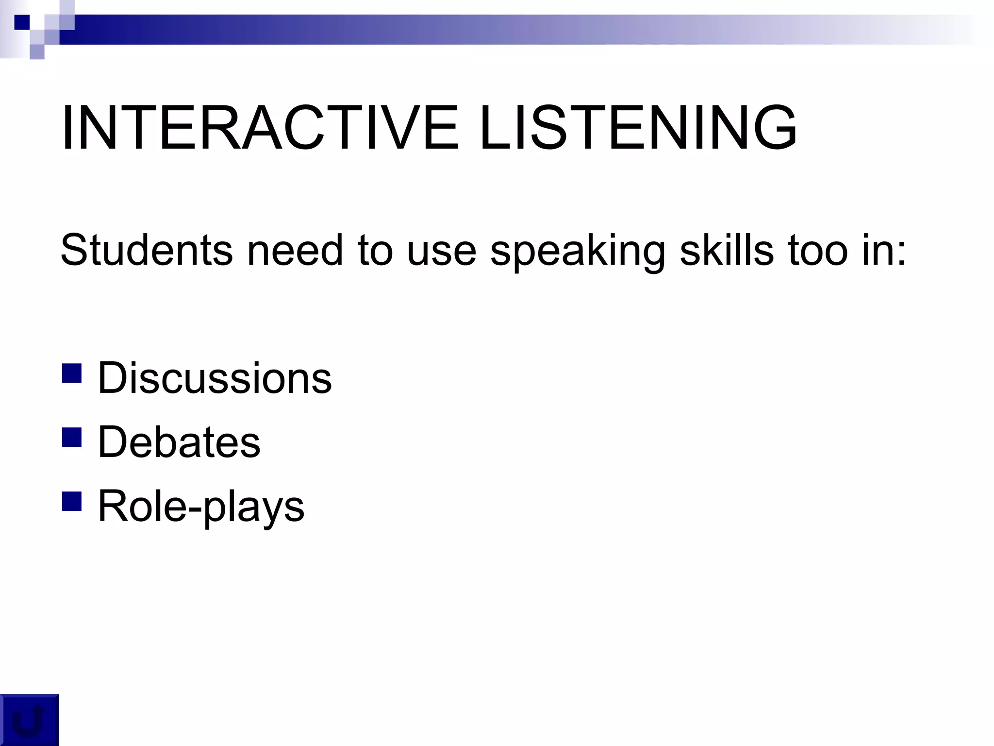 122623701 teaching-listening | PPT