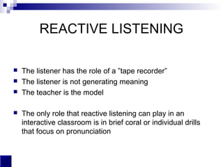 122623701 teaching-listening | PPT