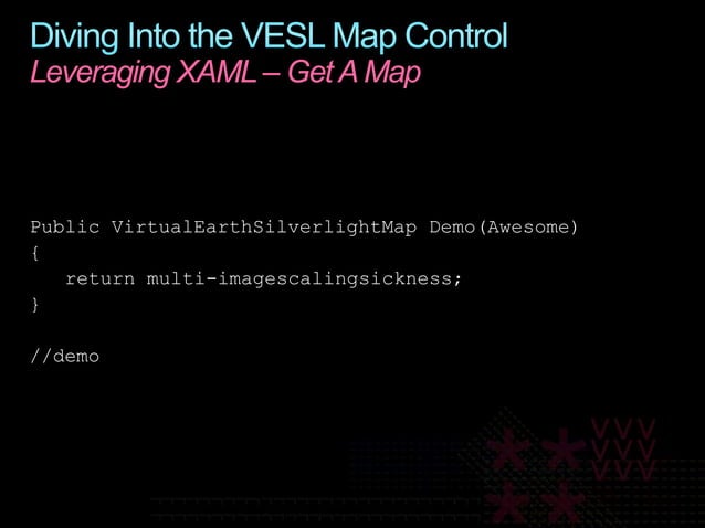 Introducing the Microsoft Virtual Earth Silverlight Map Control CTP | PPT