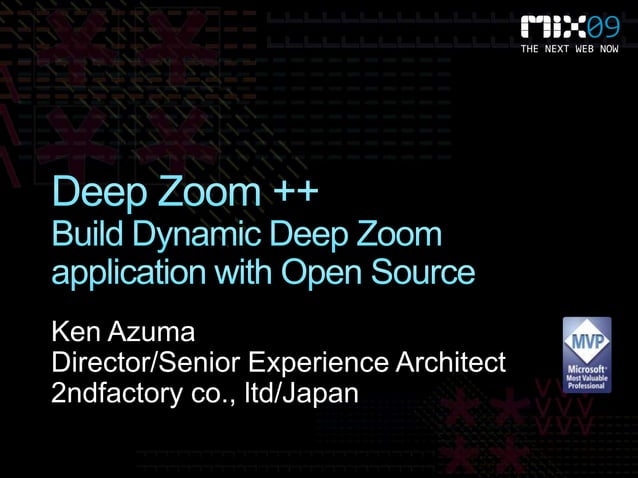 Deep Zoom++ : Build Dynamic Deep Zoom Applications with Open Source | PPTX | Operating Systems ...
