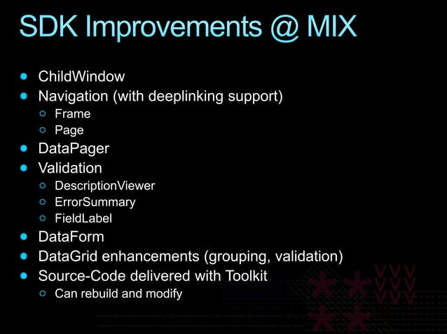 High-Speed RIA Development with the Microsoft Silverlight Toolkit | PPT