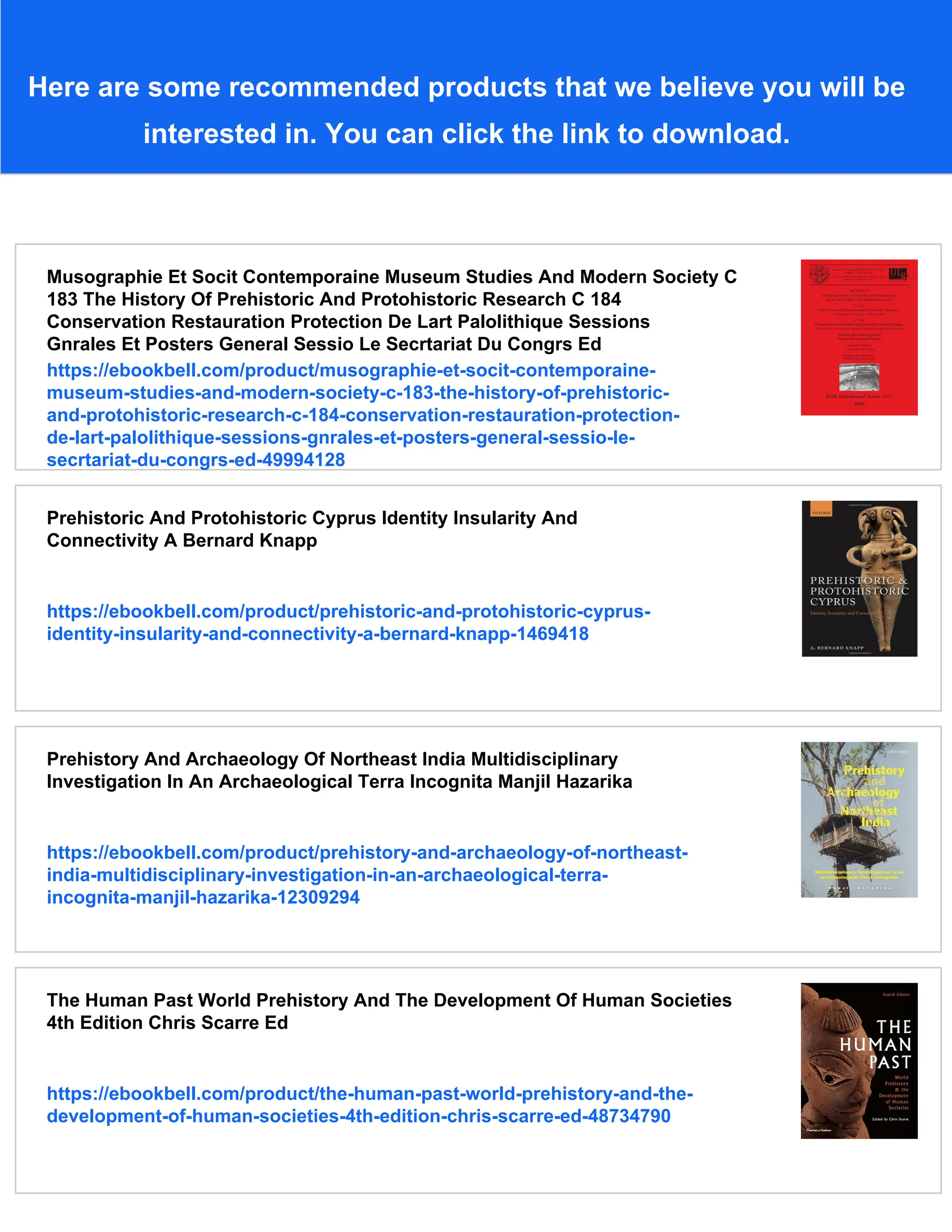 Prehistory And Protohistory Of India An Appraisal Palaeolithic ...