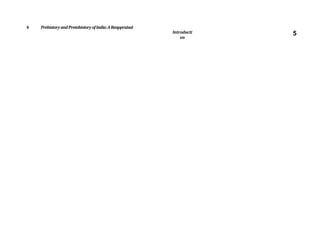 Prehistory And Protohistory Of India An Appraisal Palaeolithic ...