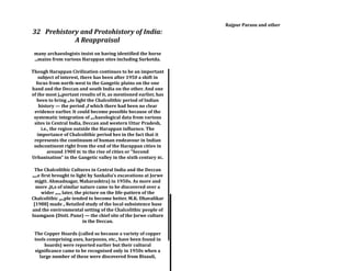 Prehistory And Protohistory Of India An Appraisal Palaeolithic ...