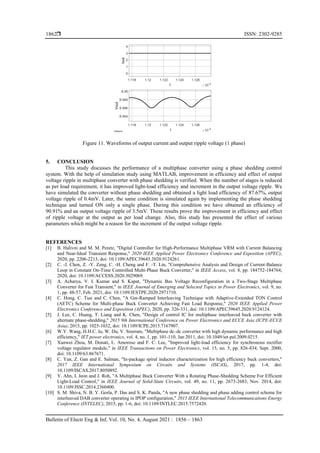 The study on the effect of voltage ripple on multiphase buck converters with phase shedding ...