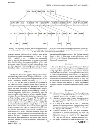 Exploring the Solution Space of Sorting by Reversals: A New Approach | PDF