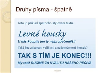 Typografie_-_zakladni_pravidla | PPT