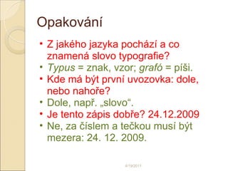 Typografie_-_zakladni_pravidla | PPT