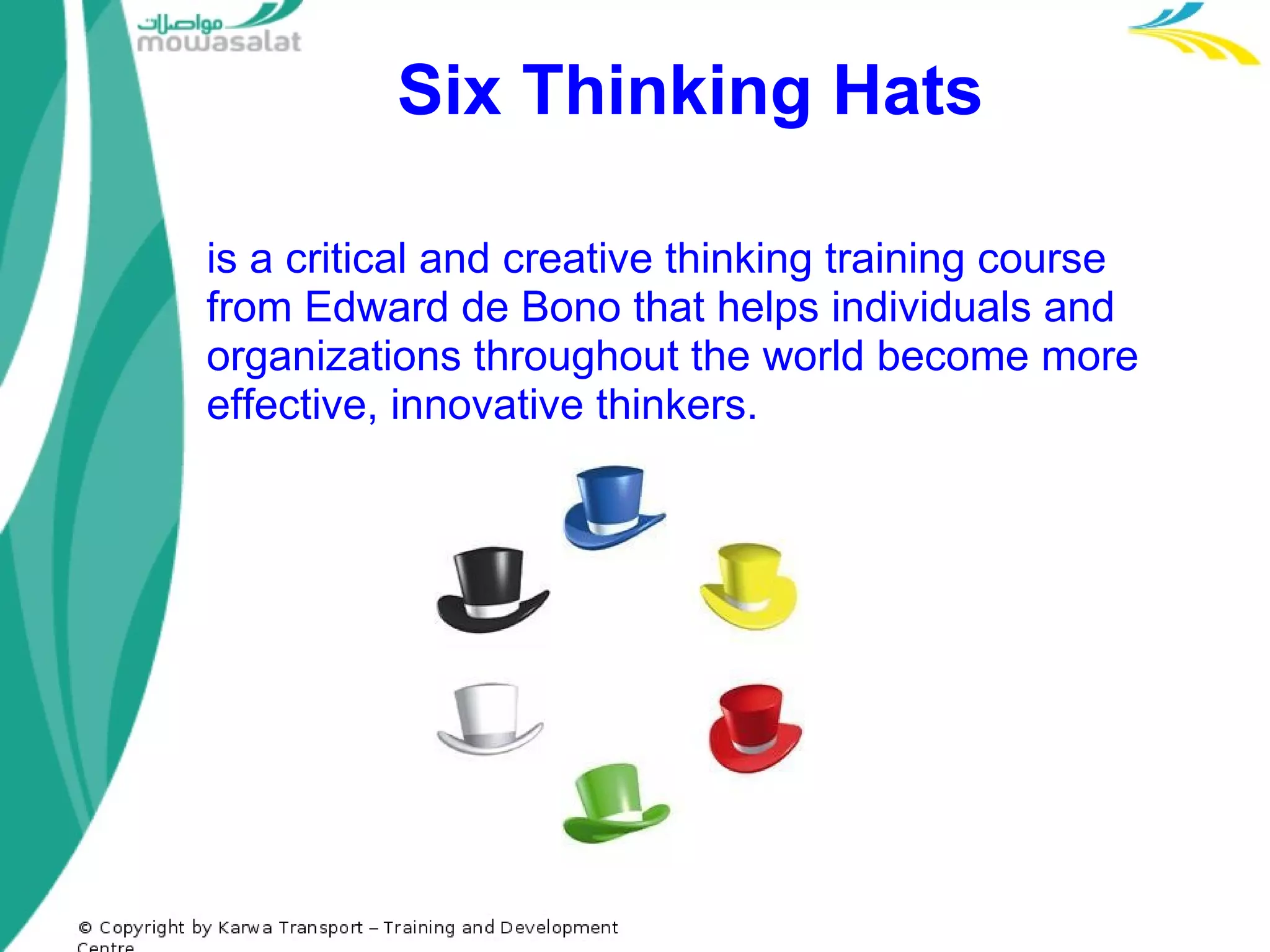 Six thinking hats | PPT
