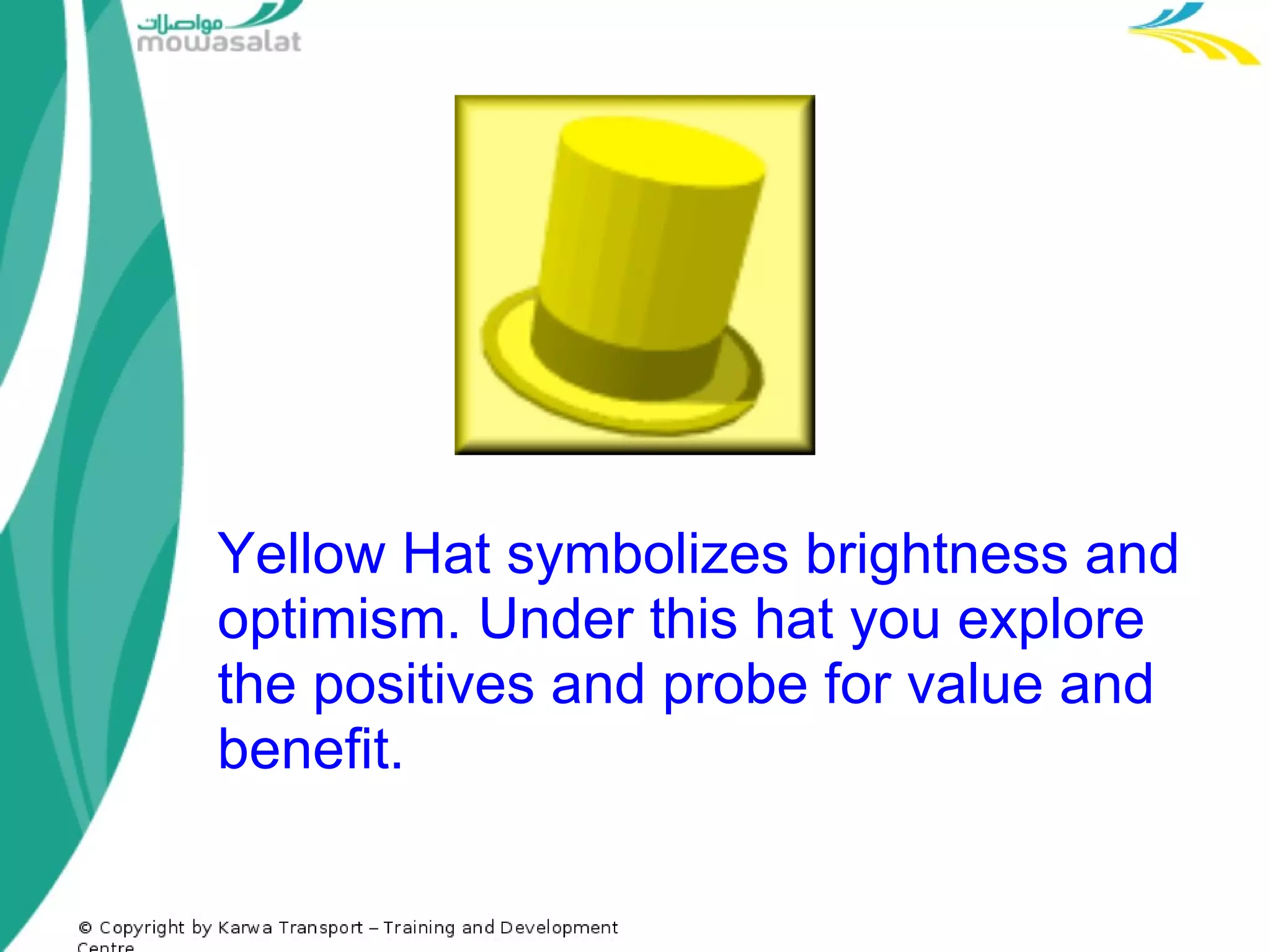 Six thinking hats | PPT