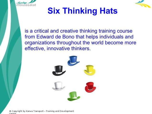 Six thinking hats | PPT