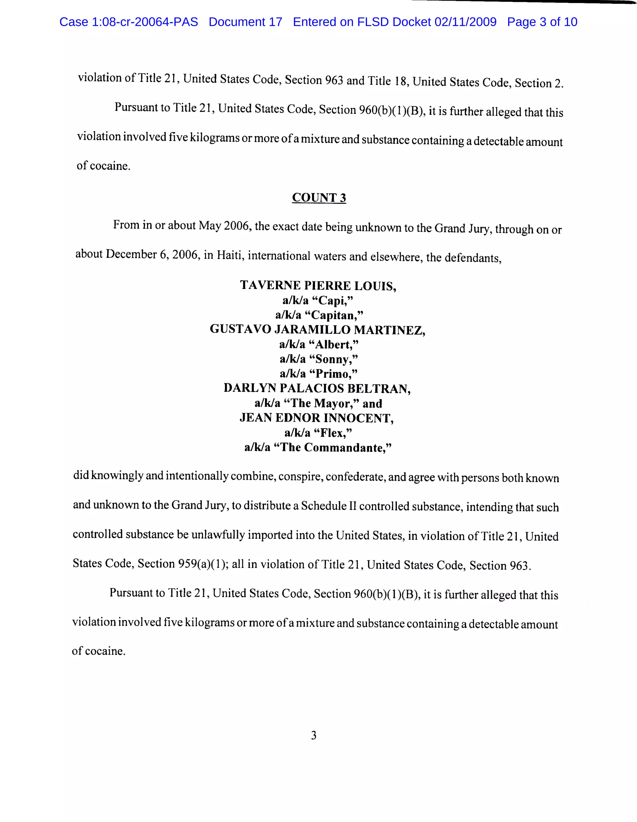 DEA Fugitive of the Week: Jean Ednor Innocent | PDF