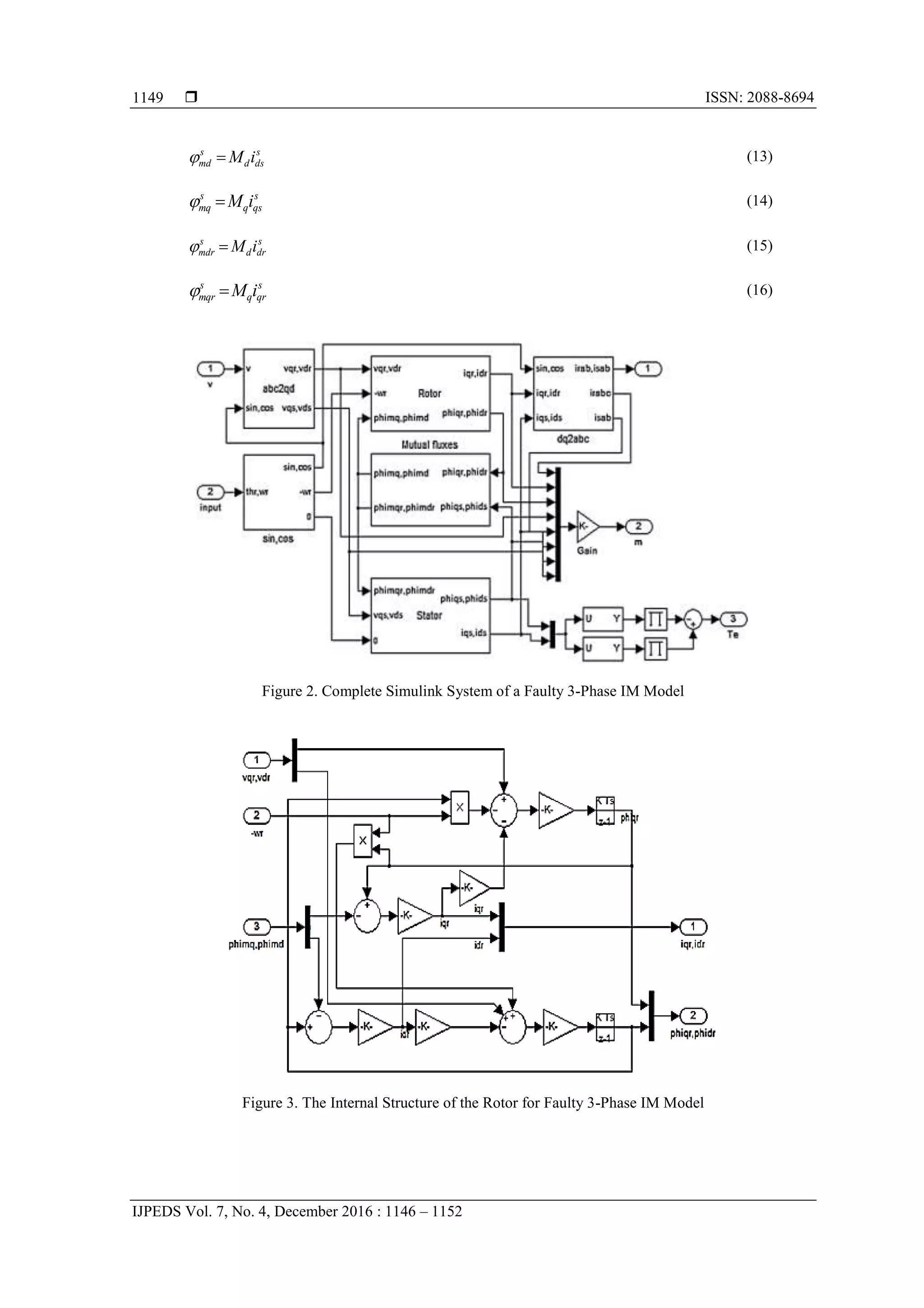 Modelling Of A 3 Phase Induction Motor Under Open Phase Fault Using Matlab Simulink Pdf