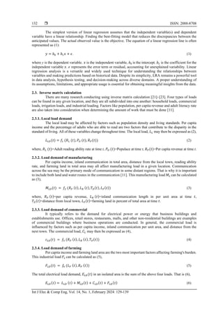 Energy demand forecasting of remote areas using linear regression and inverse matrix analysis | PDF