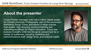 2015_DAM_Workflows-Final | PPT