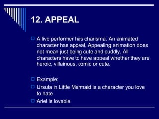 12 Concepts of Animation | PPT