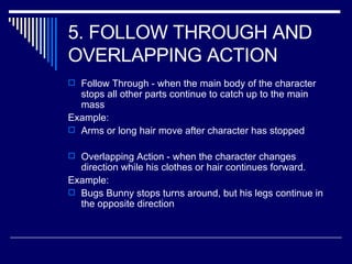 12 Concepts of Animation | PPT