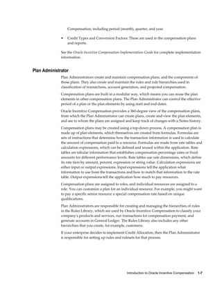 Oracle Incentive User Guide 122cnug | PDF