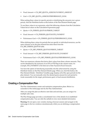 Oracle Incentive User Guide 122cnug | PDF