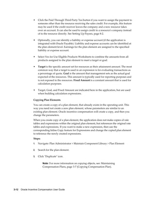 Oracle Incentive User Guide 122cnug | PDF
