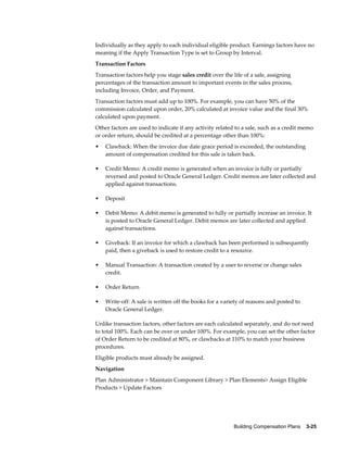 Oracle Incentive User Guide 122cnug | PDF