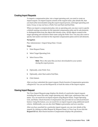 Oracle Incentive User Guide 122cnug | PDF