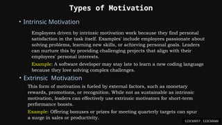 The role of leadership in motivating and inspiring employees.pptx ...