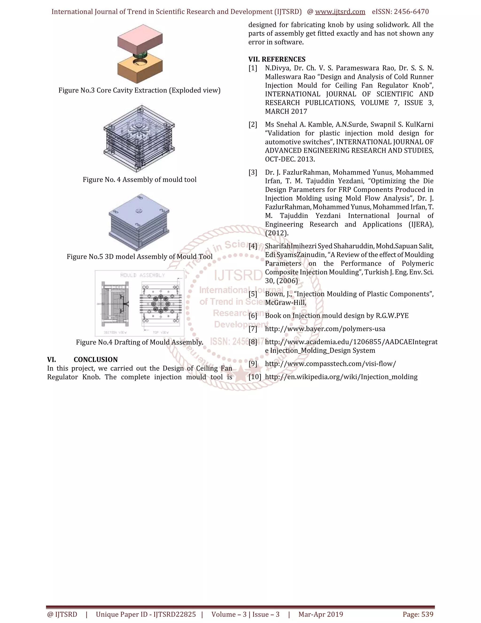 Design of Ceiling Fan Regulator Knob | PDF