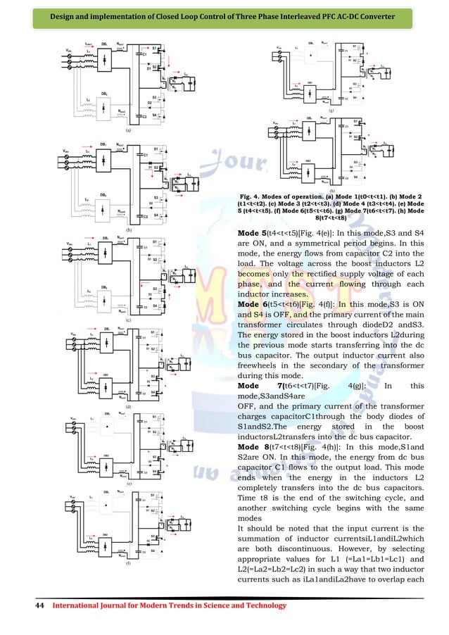Design And Implementation Of Closed Loop Control Of Three Phase
