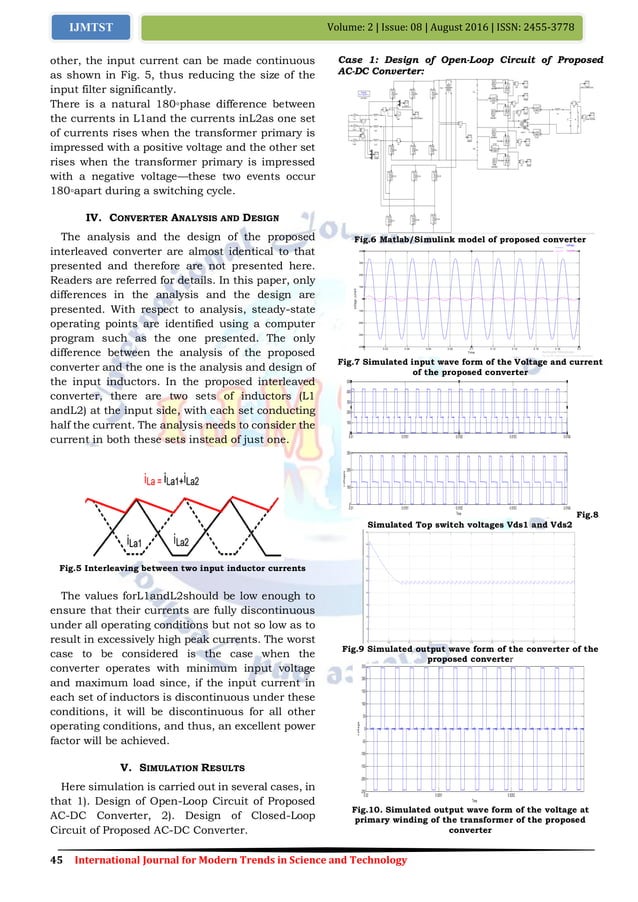 Design And Implementation Of Closed Loop Control Of Three Phase