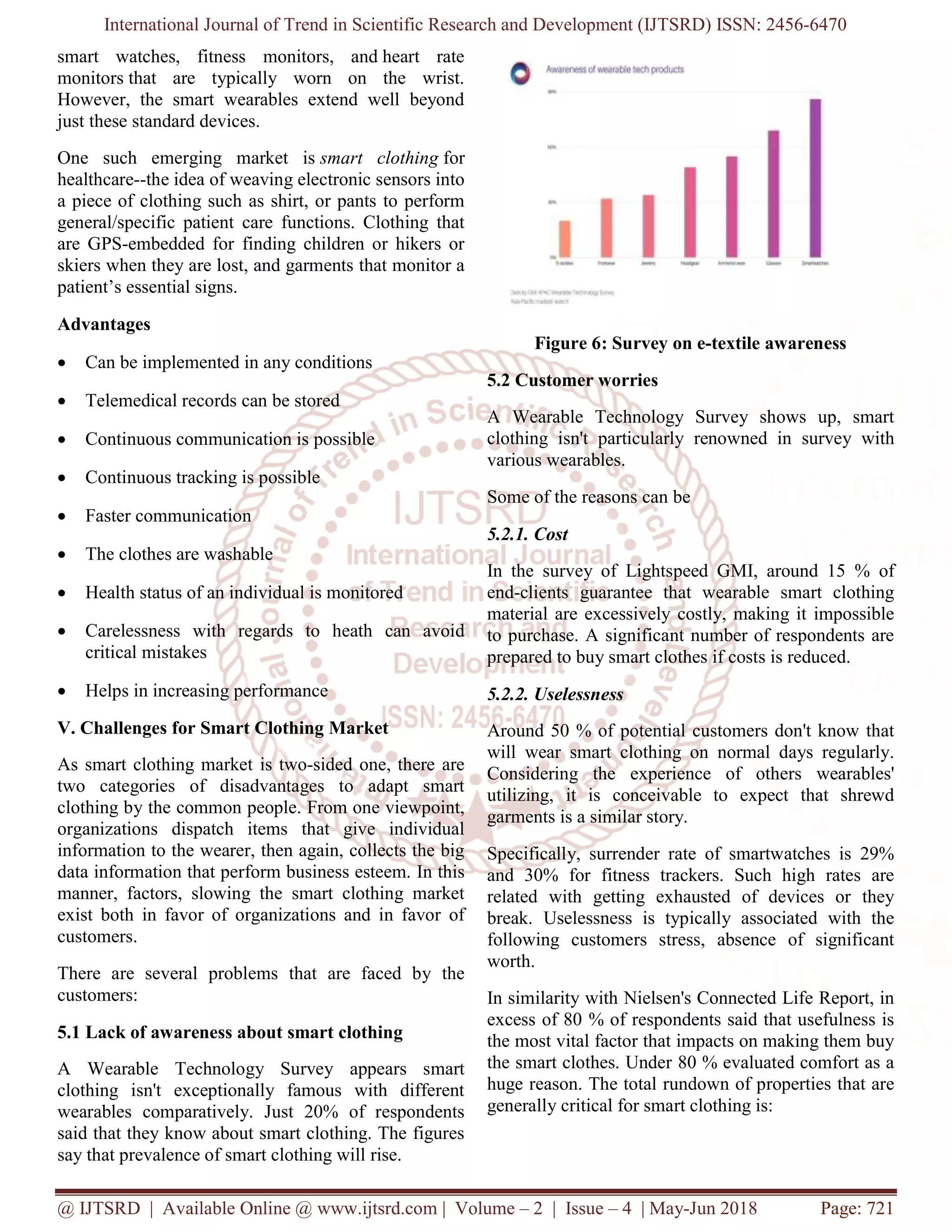 IoT Based Smart Clothing | PDF