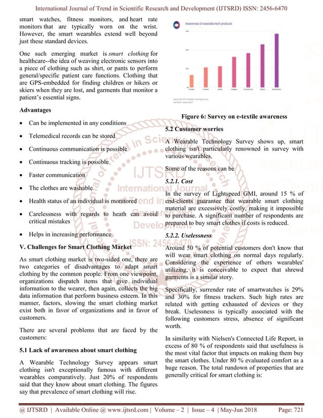 IoT Based Smart Clothing | PDF