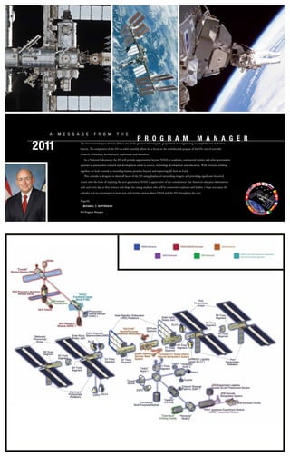 International Space Station calendar 2011 | PDF | Space and Astronomy ...