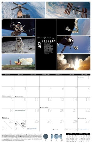 International Space Station calendar 2011 | PDF | Space and Astronomy ...